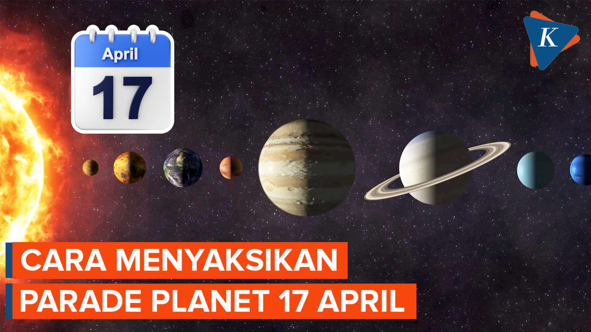 Fenomena Empat Planet Sejajar 17 April 2025, Bisa Dilihat Mata Telanjang?
