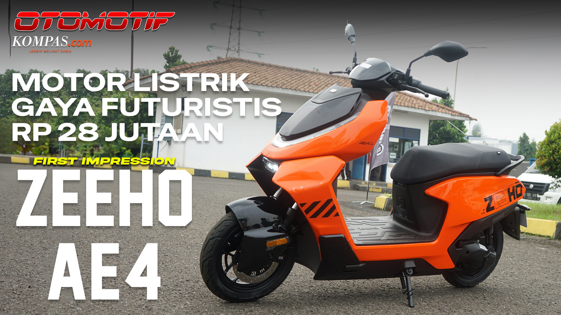 FIRST IMPRESSION | Zeeho AE4 | Motor Listrik Bergaya Futuristik