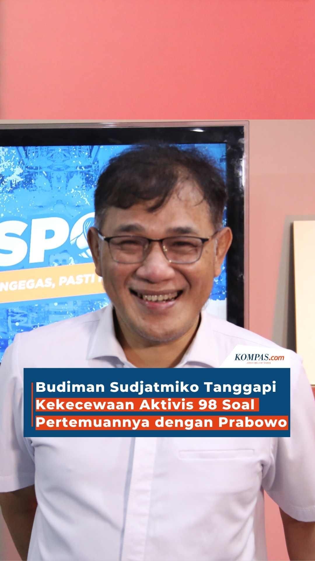Jawaban Budiman Sudjatmiko Dikritik Aktivis 98: "Saya Ingin Jadi Jembatan"