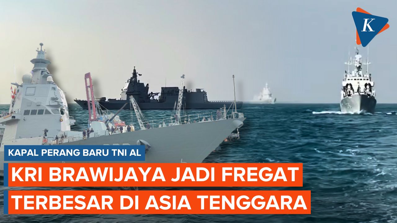 Kapal Perang Baru TNI AL, KRI Brawijaya-320 Jadi Fregat Terbesar di ...