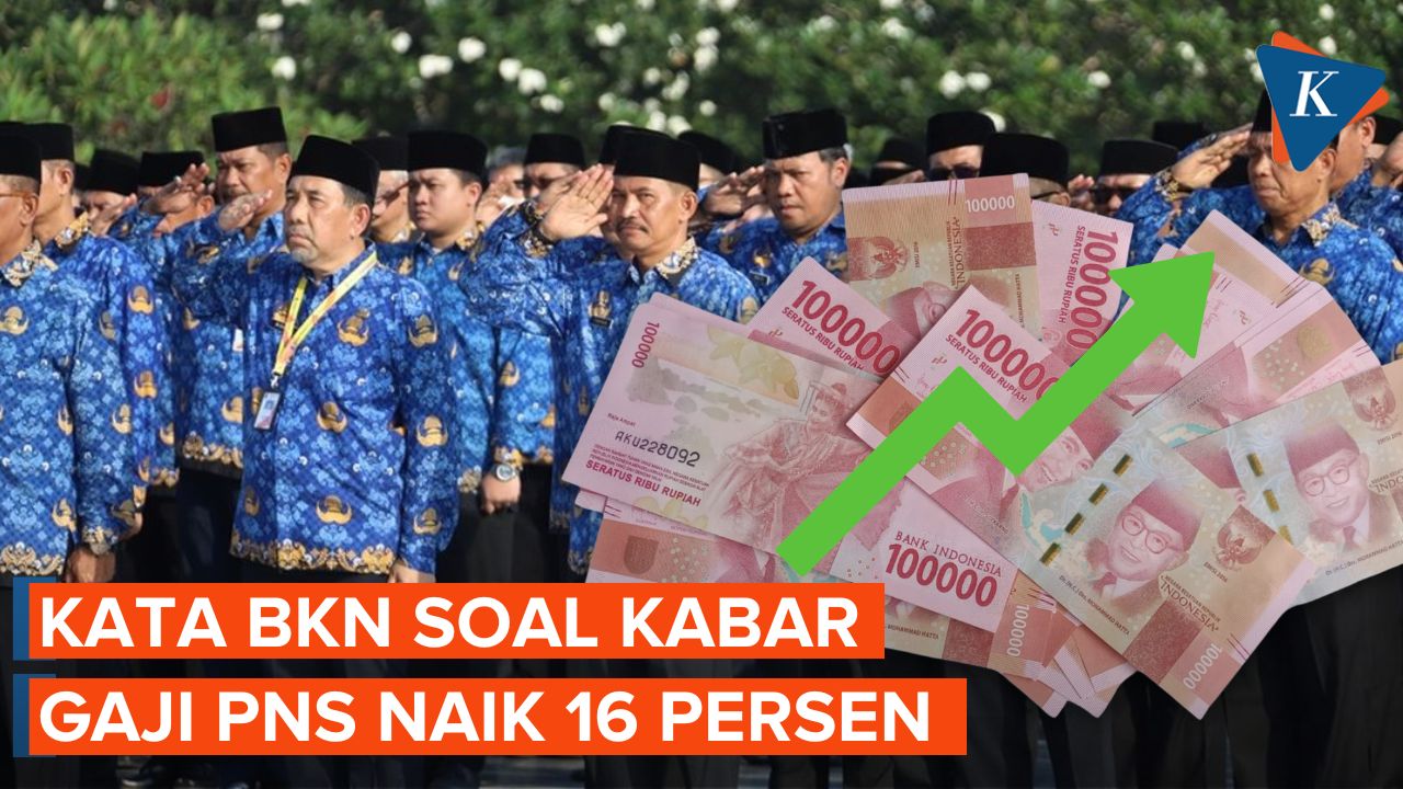 Video: Benarkah Gaji PNS Akan Naik 16 Persen di Tahun 2025? Begini Kata BKN