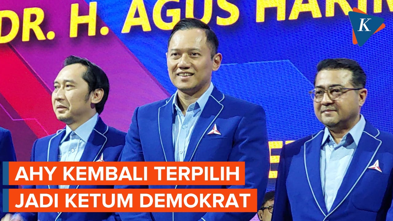 AHY Terpilih Jadi Ketum Demokrat 2025-2030 Secara Aklamasi