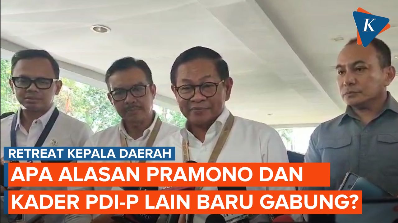 Pramono Anung Tiba di Akmil Magelang, Jelaskan Alasan Terlambat Gabung Retreat
