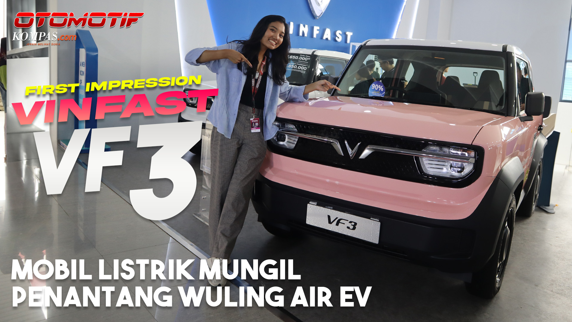 Video: Vinfast VF3 Mobil Listrik Mungil Siap Lawan Wuling Air EV | FIRST IMPRESSION