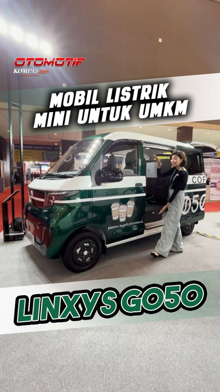 Linxys G050, Mobil Listrik Mini untuk UMKM dari Brand Naungan Wuling Motors