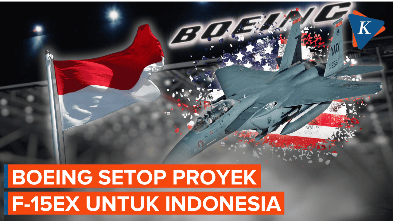 Video: Boeing Setop Proses Jet Tempur F-15EX untuk RI, Kemhan Sebut ...