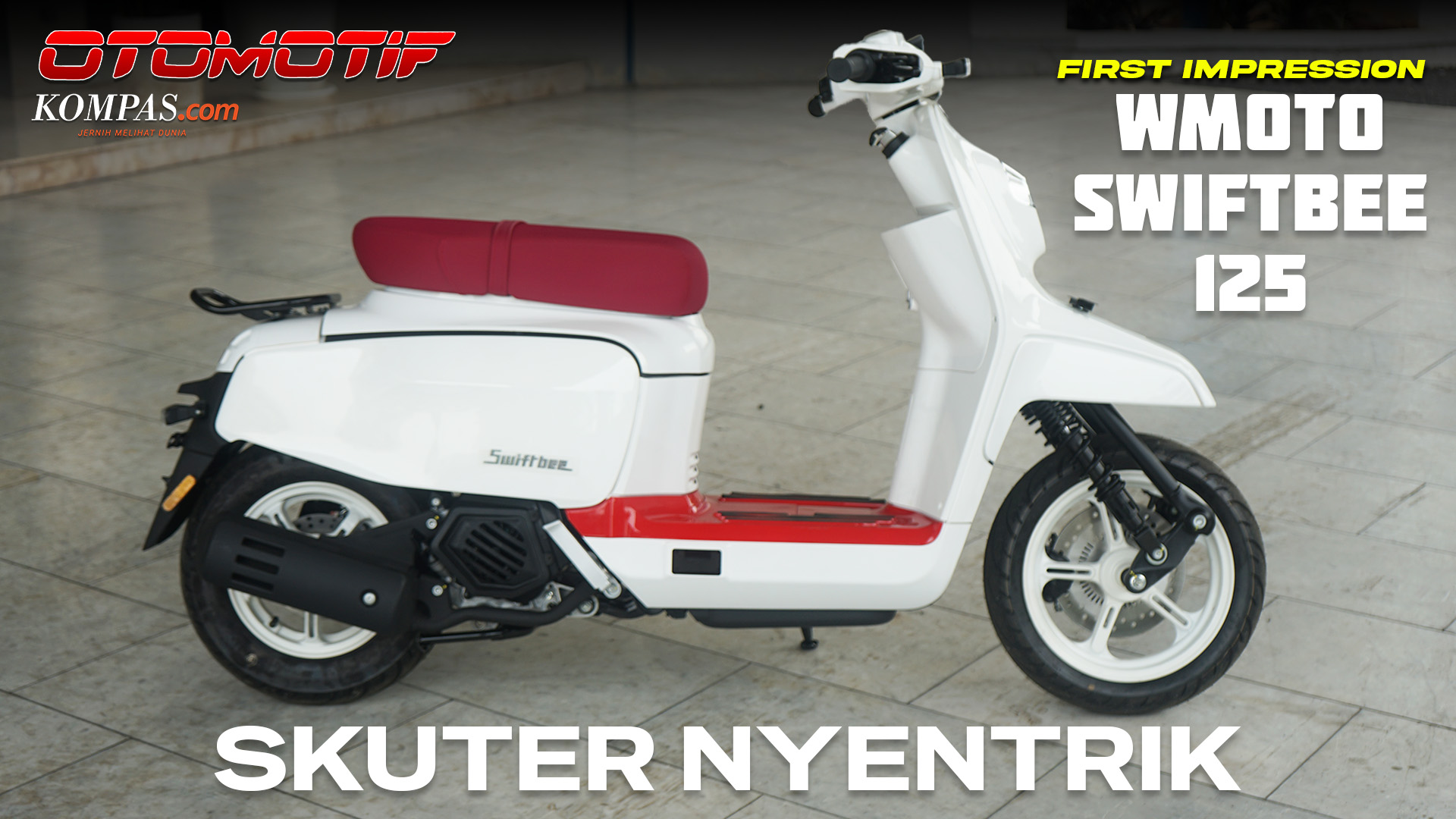 FIRST IMPRESSION | WMoto Swiftbee 125 | Skuter Nyentrik Bergaya Italia