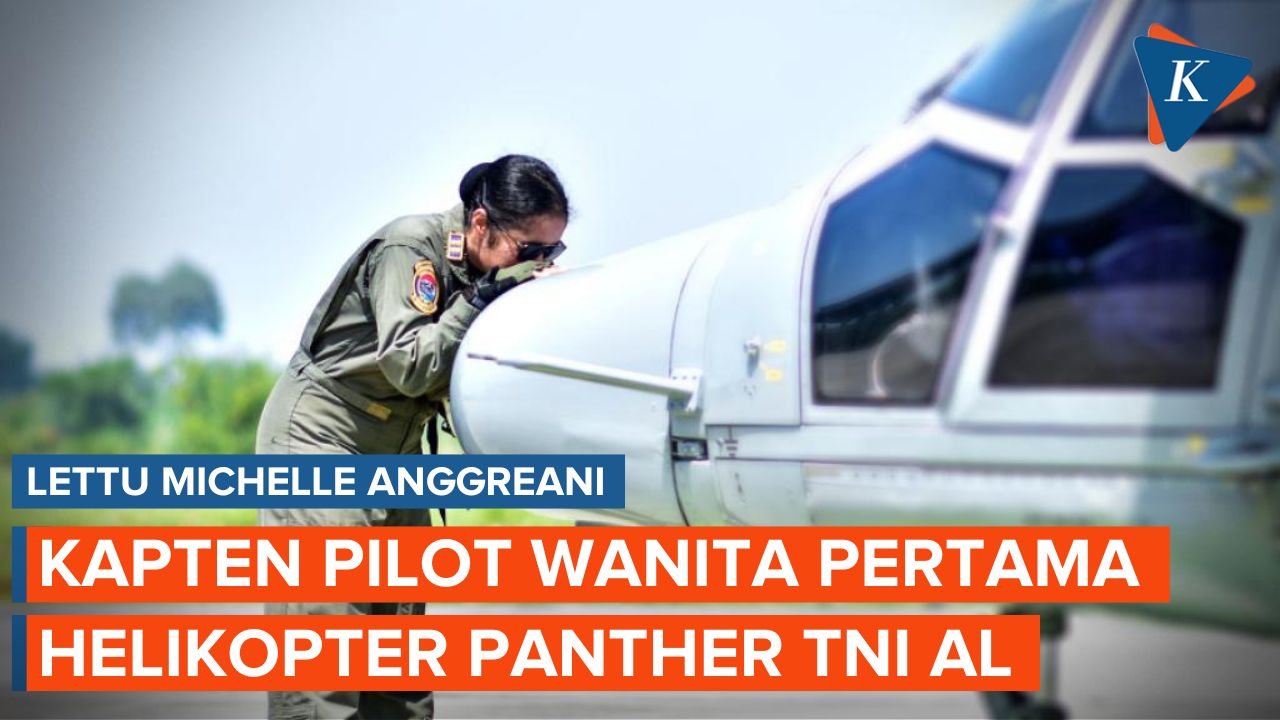 Sejarah! Lettu Michelle Anggreani Jadi Kapten Pilot Wanita Pertama Heli ...