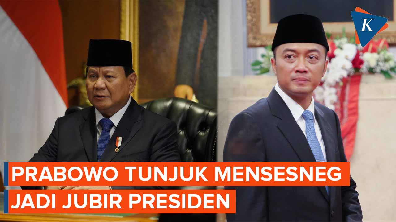 Prabowo Tunjuk Mensesneg Prasetyo Jadi Jubir Presiden Bantu Hasan Nasbi