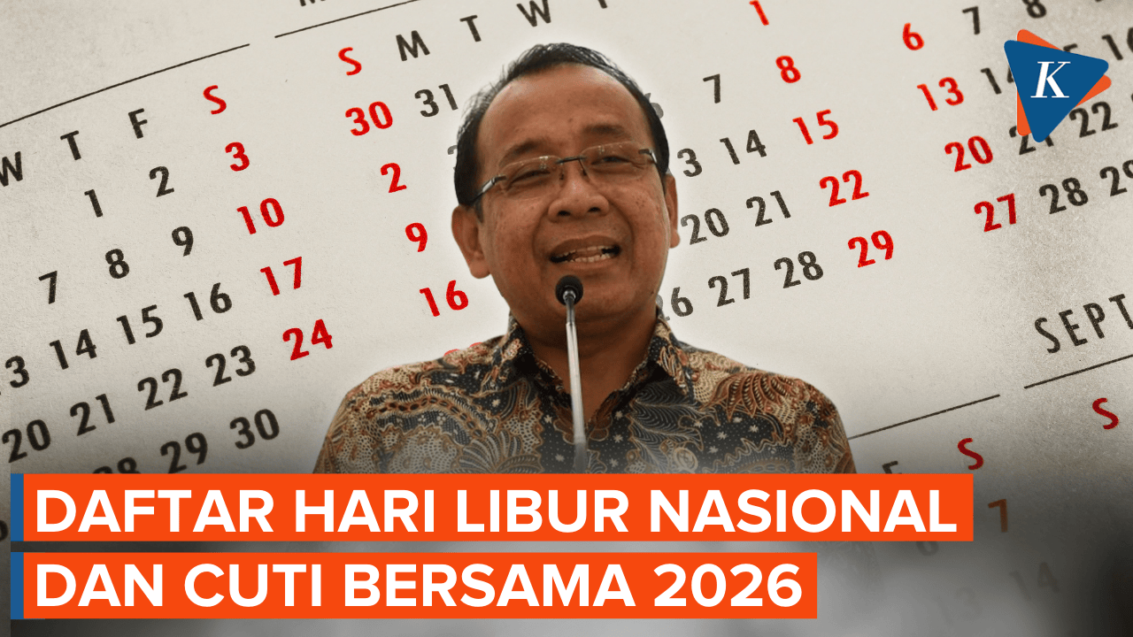 Resmi! Daftar Hari Libur Nasional dan Cuti Bersama 2026