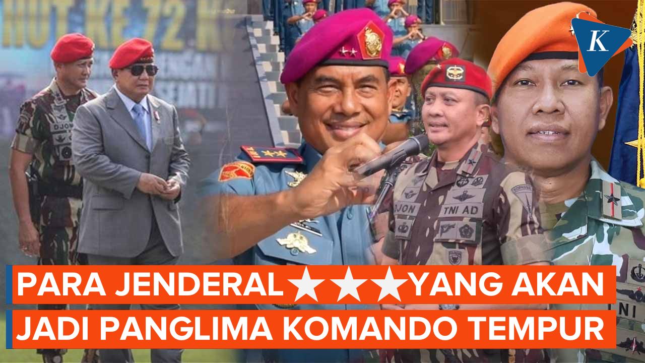 Video: Tiga Jenderal yang Akan Dilantik Jadi Panglima Komando Tempur ...