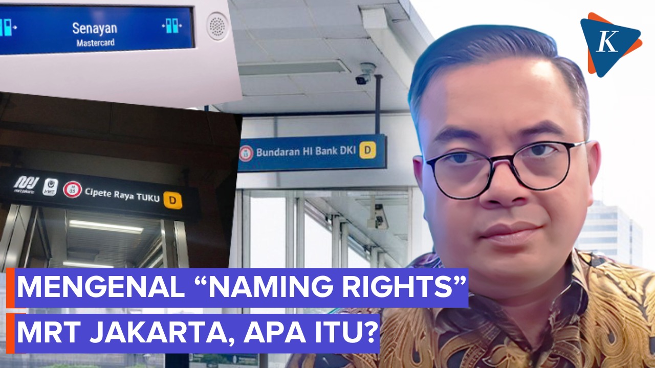 Video: Mengenal "Naming Rights" MRT Jakarta, Brand Mitra Serasa Punya ...
