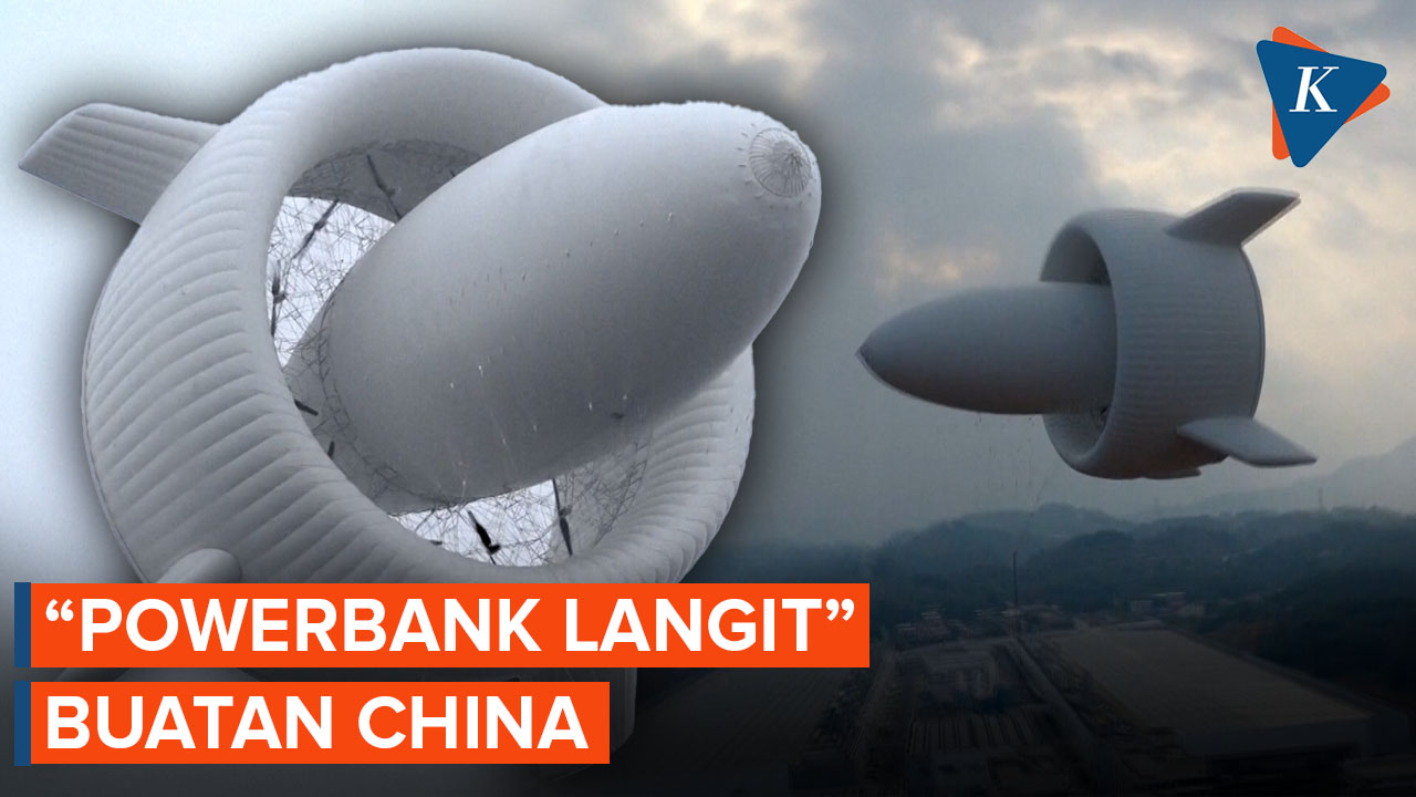 Seperti Ini Penampakan "Power Bank" Langit Pertama di Dunia Bikinan China