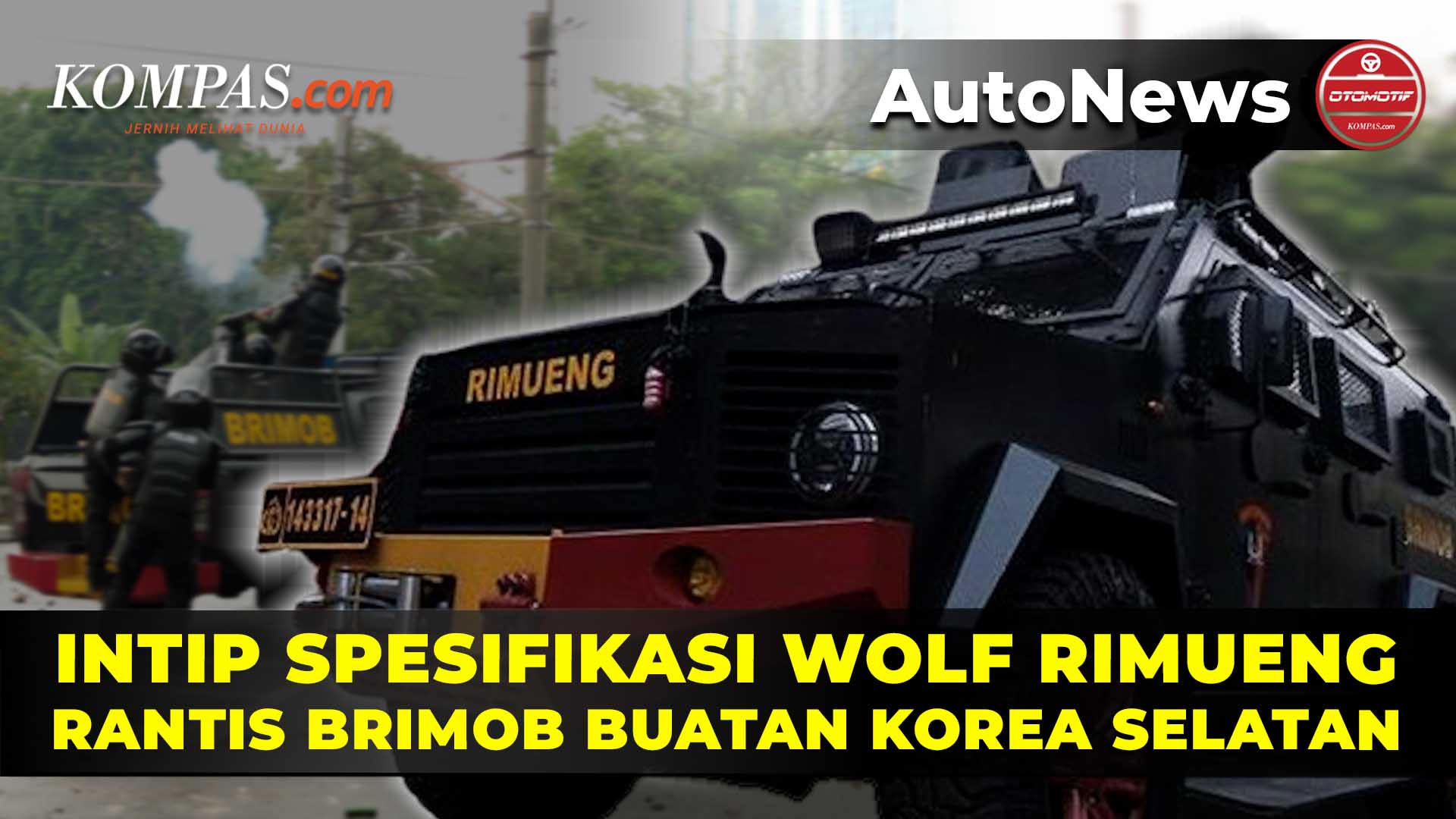 Video: Spesifikasi Rantis Brimob: Wolf Rimueng Buatan Korea Selatan
