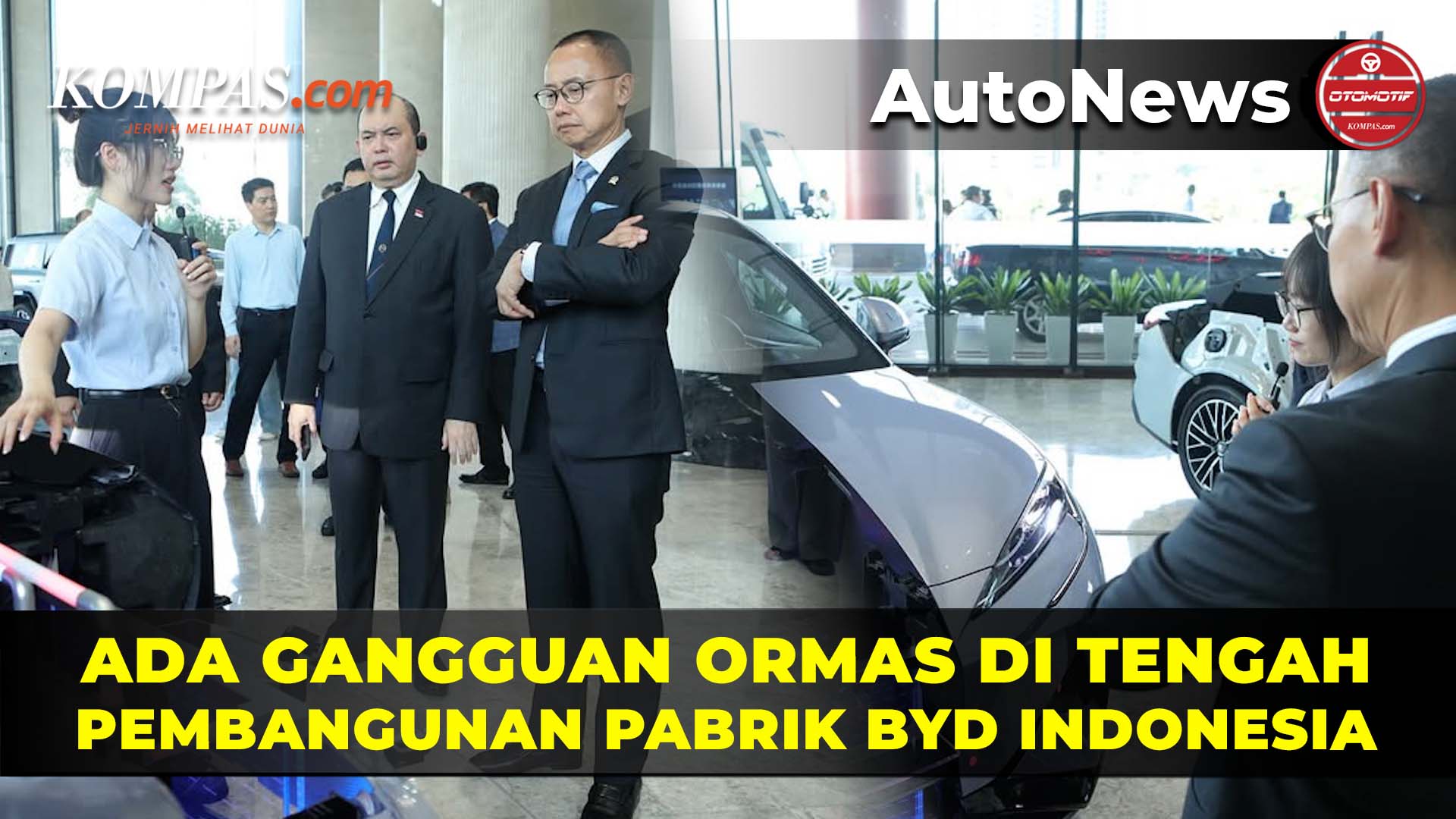 Video: Pembangunan Pabrik BYD Indonesia di Subang Diganggu Ormas