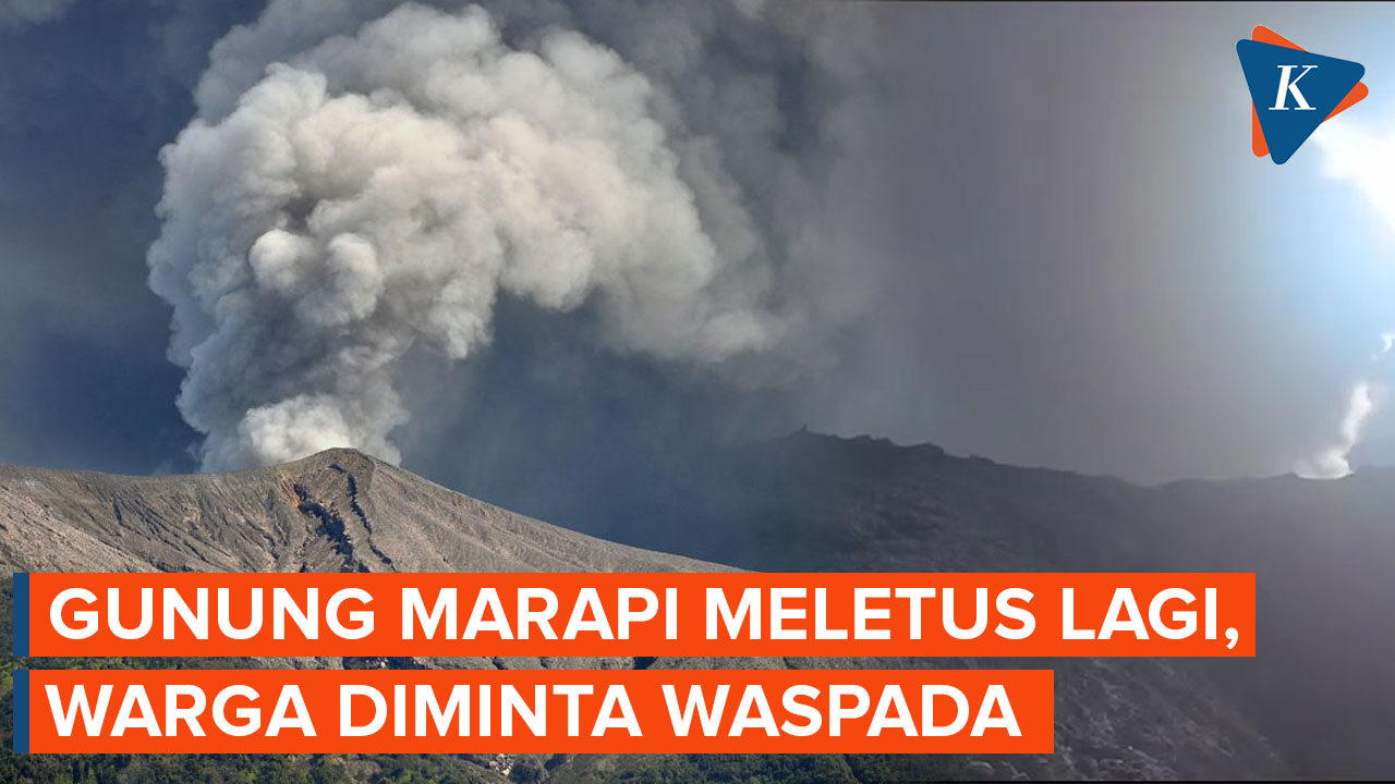 Video: Gunung Marapi Meletus Lagi, Warga Diminta Waspada Ancaman Bahaya ...