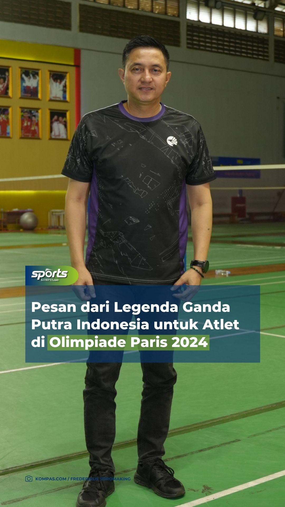 Pesan Ricky Subagja untuk Atlet di Olimpiade Paris 2024 #sporty # ...