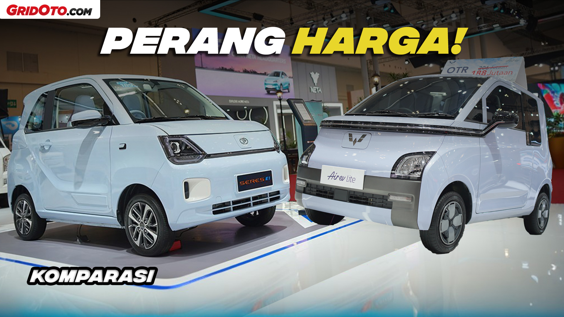 Video: Wuling Air EV Lite VS Seres E1 Type B, duel mobil listrik termurah di Indonesia GridOto