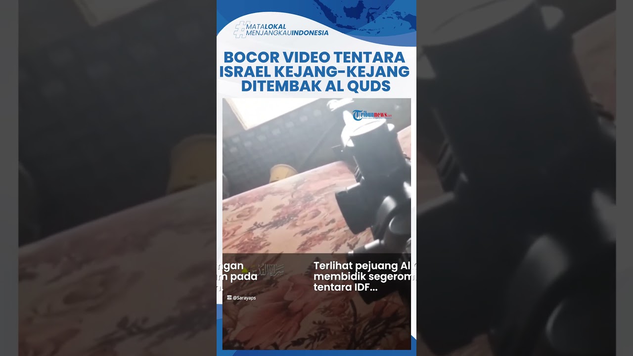 Video: Bocor Rekaman Tentara IDF Kejang kejang lalu Tersungkur Ditembak ...