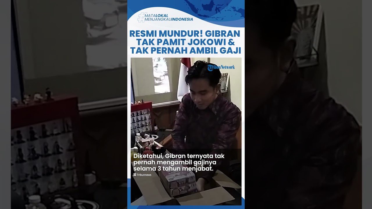 Video: FAKTA Gibran Mundur dari Wali Kota Solo: Tak Pamit Jokowi & Tak ...