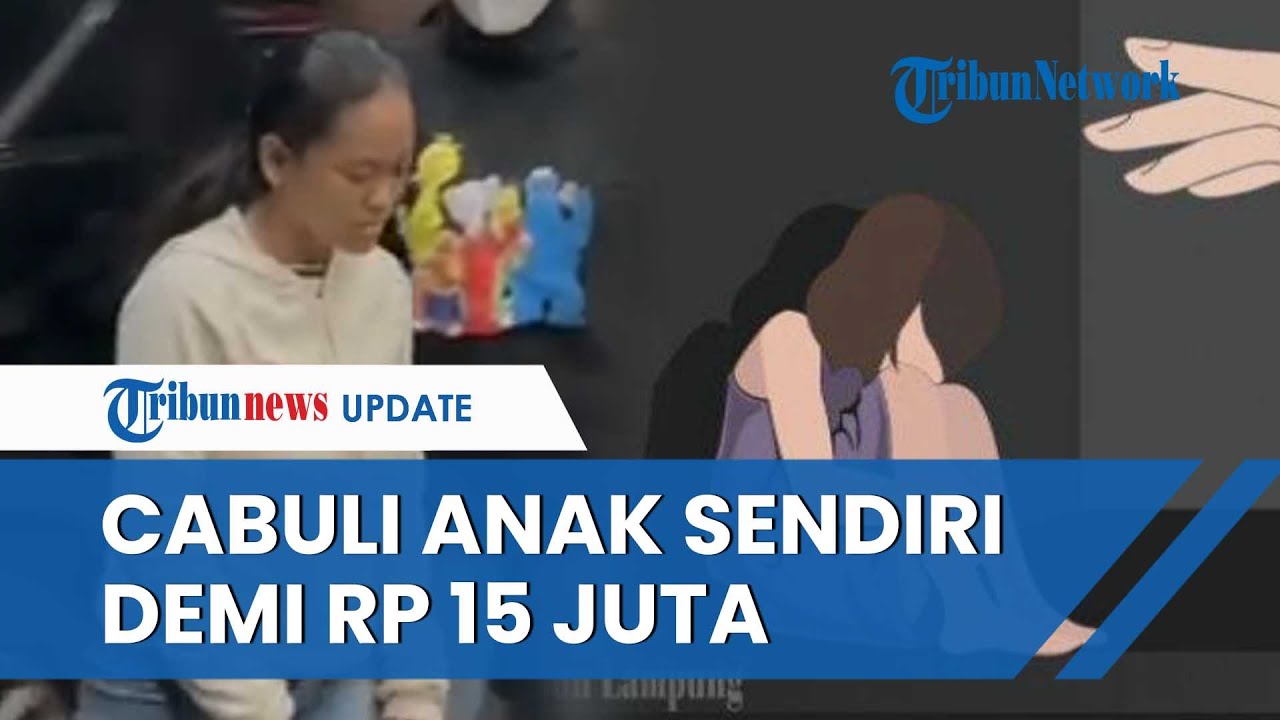 Video: Tampang Lesu Ibu Muda yang Cabuli Anak Sendiri, Tertunduk Serahkan Diri ke Polisi seusai ...