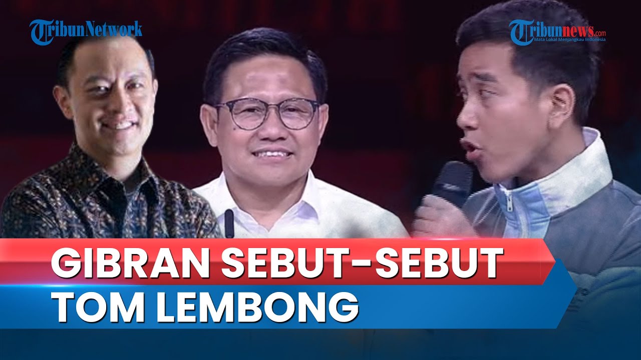 Video: Sebut Cak Imin Baca Contekan dari Tom Lembong, Gibran Berulang Kali Bungkukan Badan