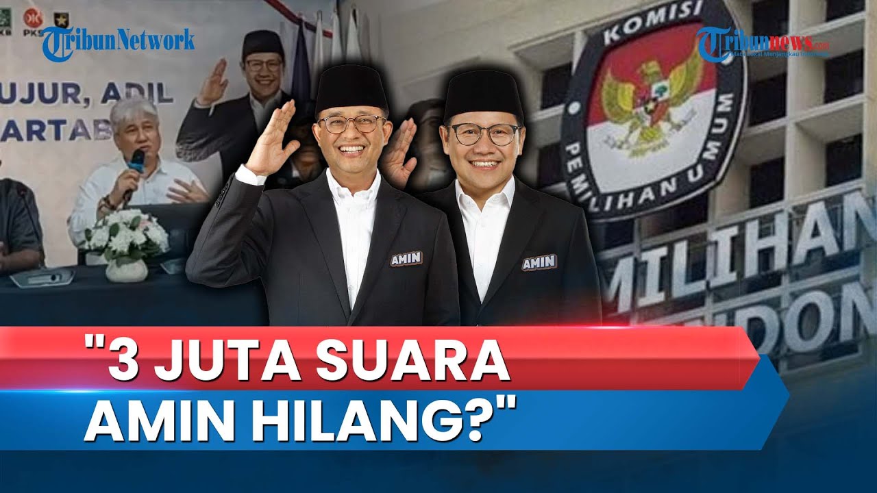 Video: Timnas Amin Ngaku Dicurangi, Bawa Bukti Sirekap 3 Juta Suara Anies-Imin Hilang: Masa TPS ...