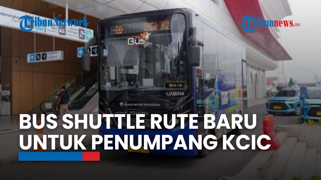 Video: Bus Shuttle Rute Baru Beroperasi di Stasiun Padalarang untuk ...