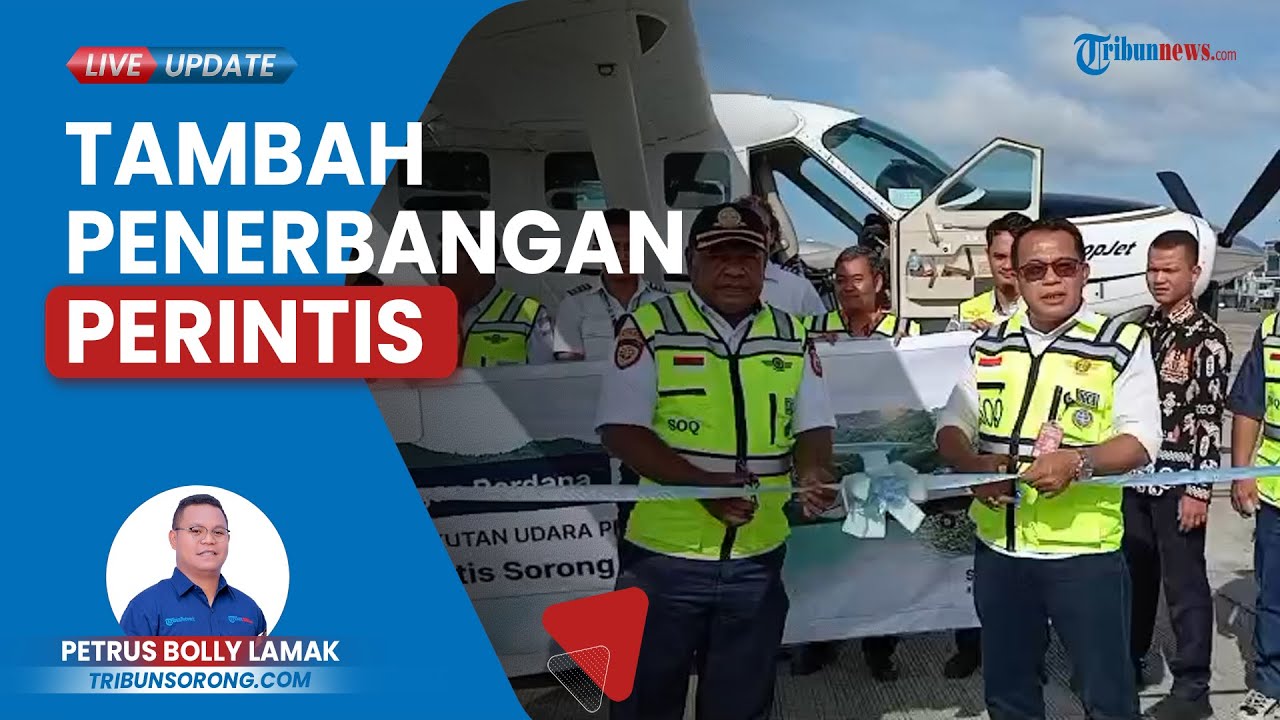 Video: Bandara DEO Tambah 1 Penerbangan Perintis Rute Sorong di 2024 ...