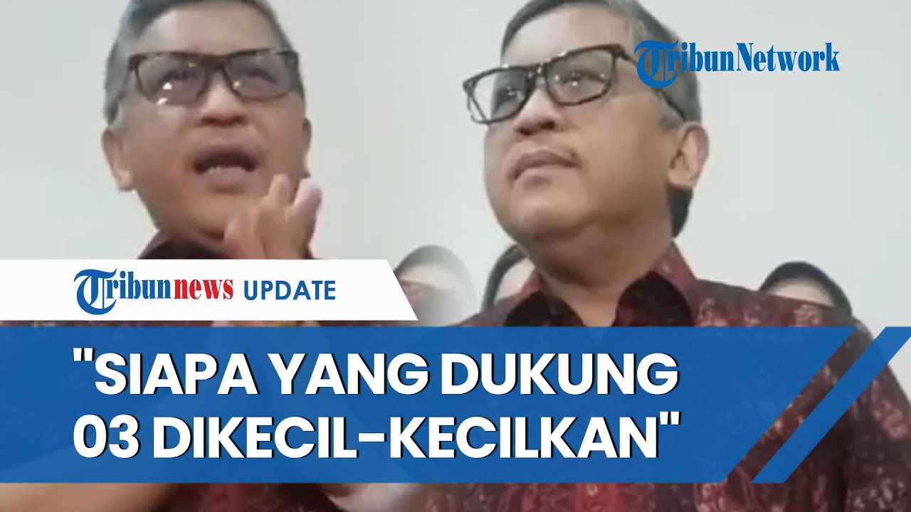 Video: Sentil PSI dan Gerindra, Sekjen PDI-P Hasto Duga Ada Kekuatan Besar di Belakang KPU ...