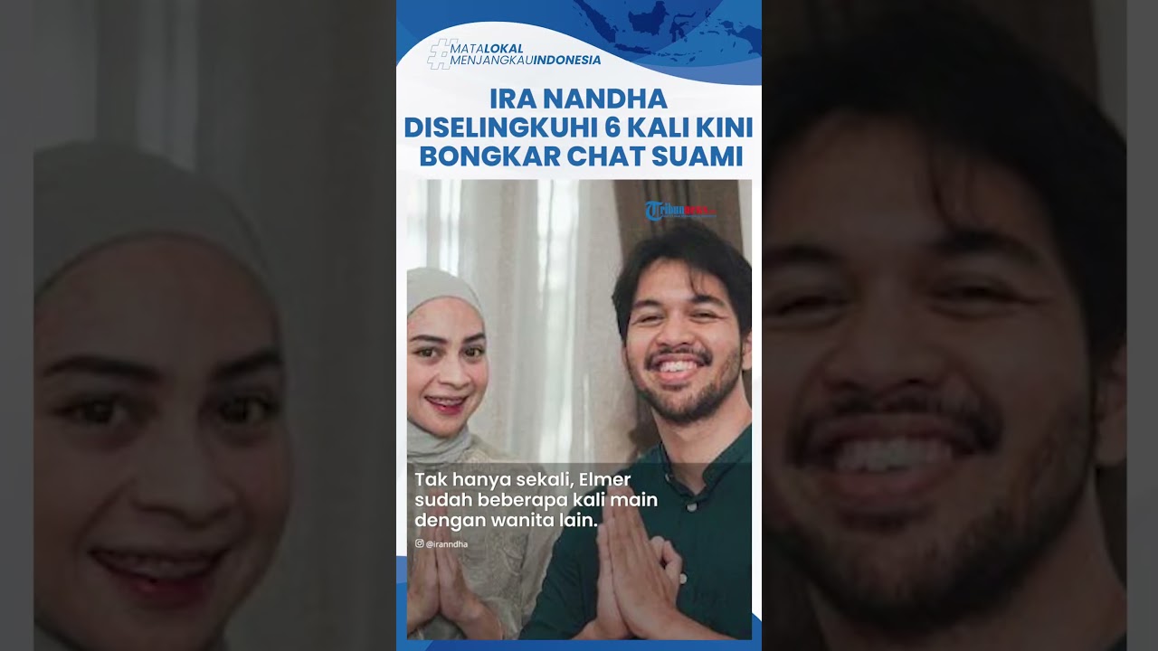 Video: Viral Seleb TikTok Ira Nandha Bongkar Chat Perselingkuhan Suaminya dengan Pramugari