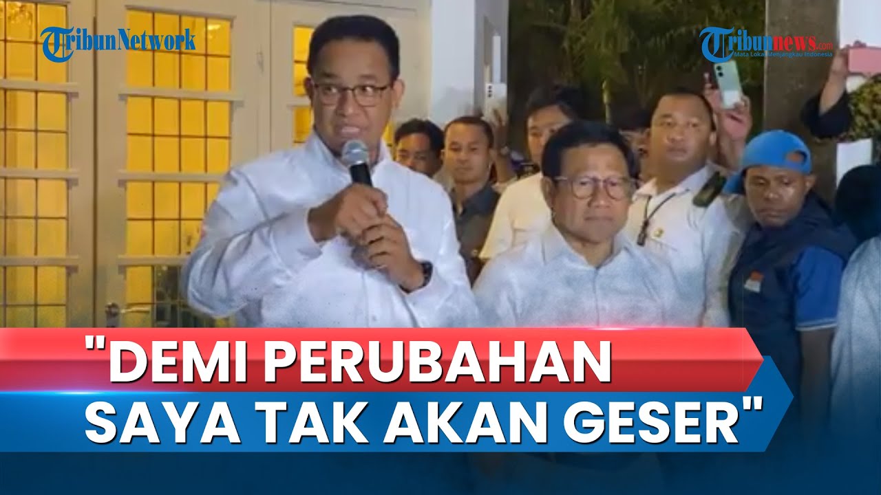 Video: Anies Baswedan Tanggapi Hasil Quick Count Pilpres 2024: Saya Tak ... Video: Anies Baswedan Tanggapi Hasil Quick Count Pilpres 2024: Saya Tak ...