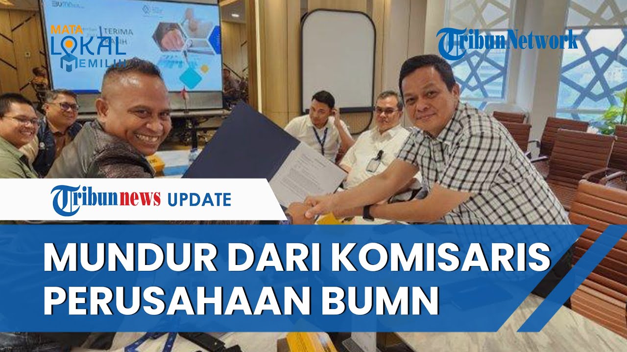 Video: Dukung Prabowo-Gibran dan Masuk Tim Kampanye, Wahab Talaohu Mundur dari Komisaris ...