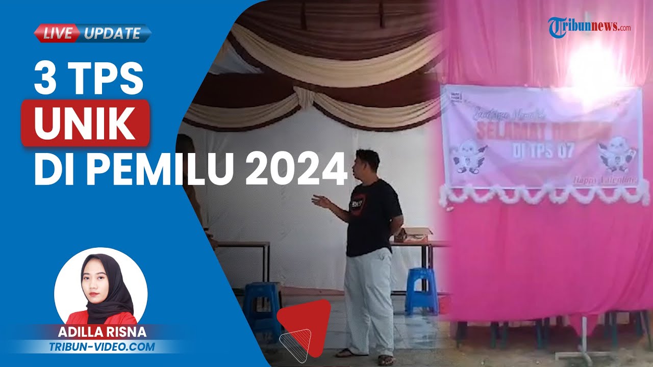 Video: Tiga TPS Unik di Pemilu 2024, Ada yang Serba Pink Hingga Petugas KPPS Semuanya Perempuan