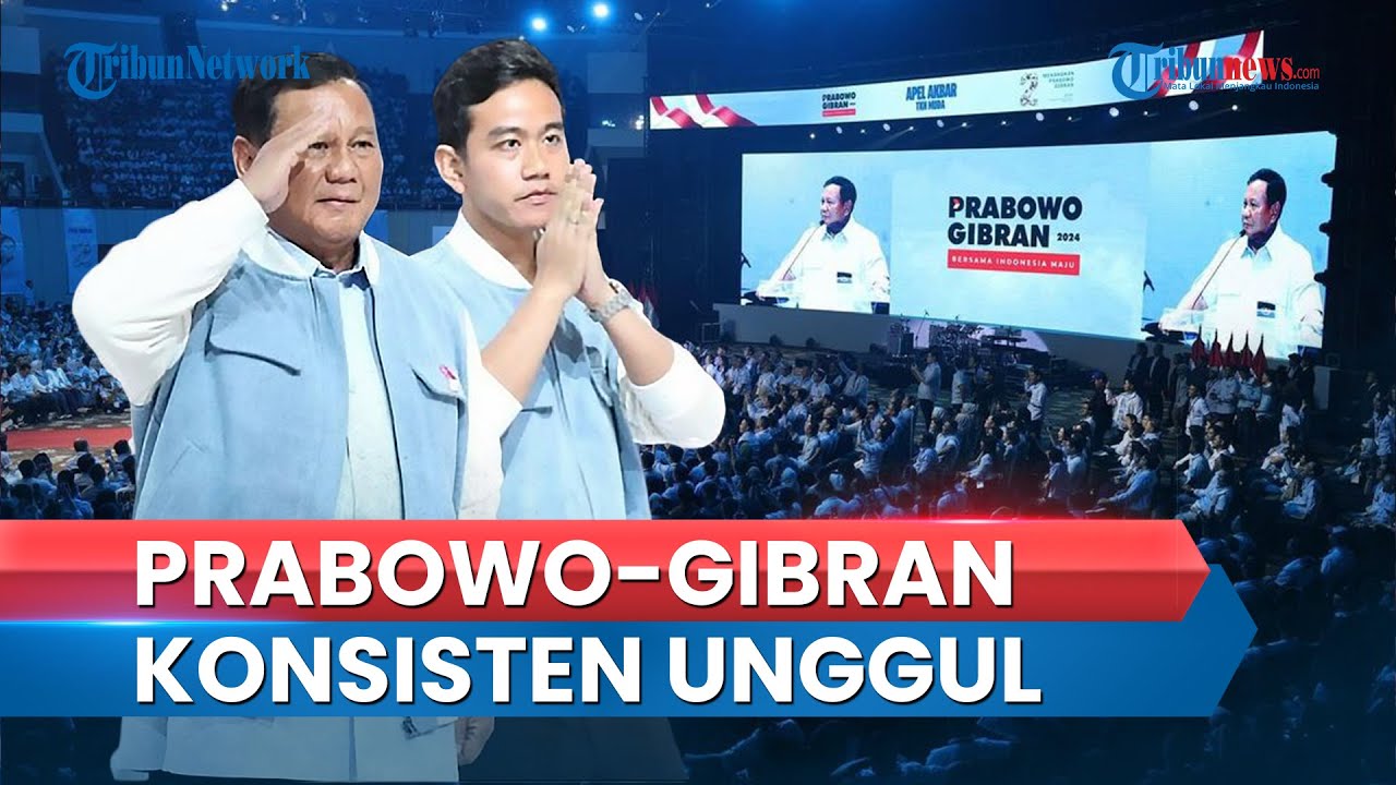 Video: Tembus 57 Persen Suara, Prabowo-Gibran Konsisten Memimpin Hasil Real Count KPU 17 ...