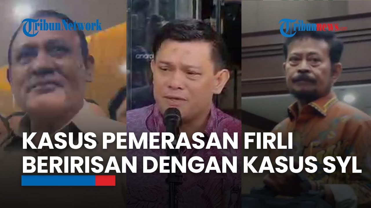 Video: Polisi Sebut Kasus Pemerasan Firli Bahuri Beririsan dengan Kasus Korupsi SYL