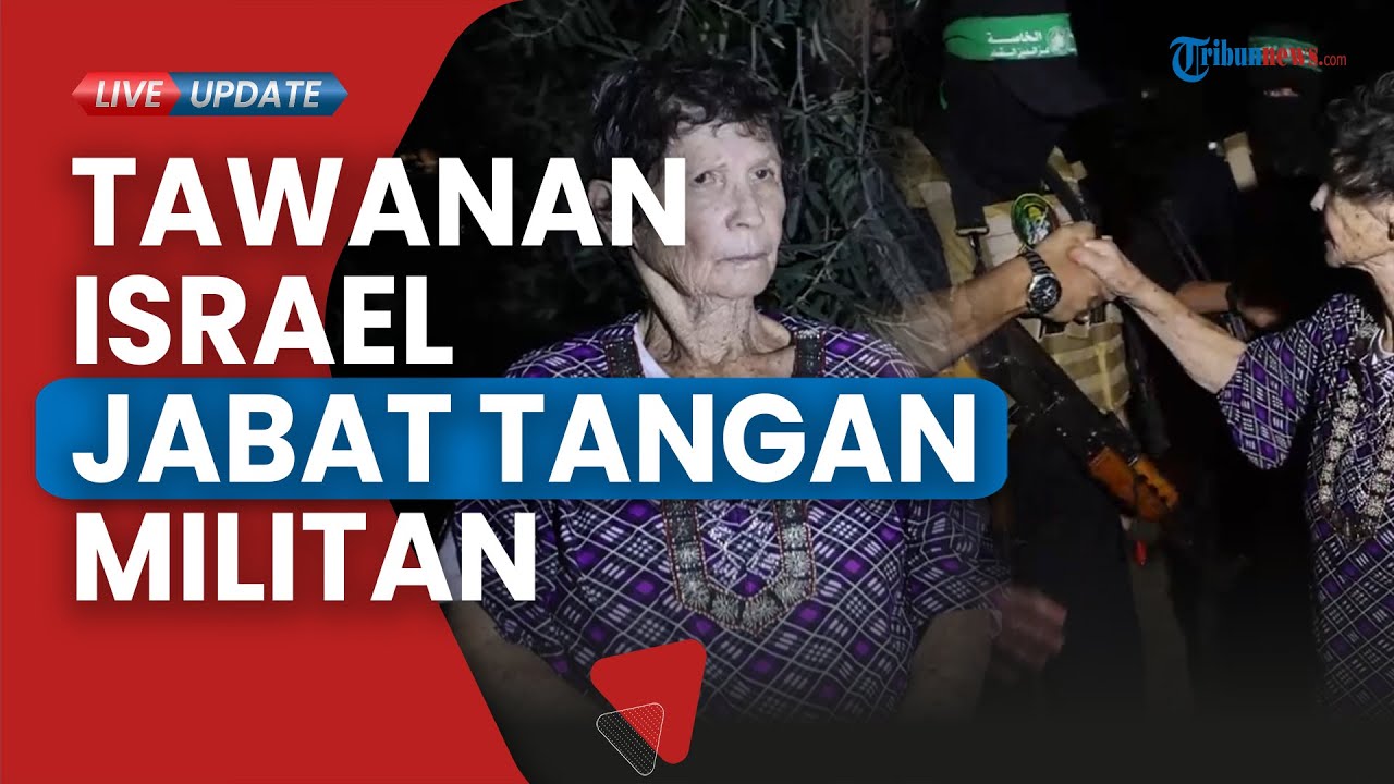 Video: Dibebaskan dari Penjara Hamas, Tawanan Wanita Israel Jabat ...