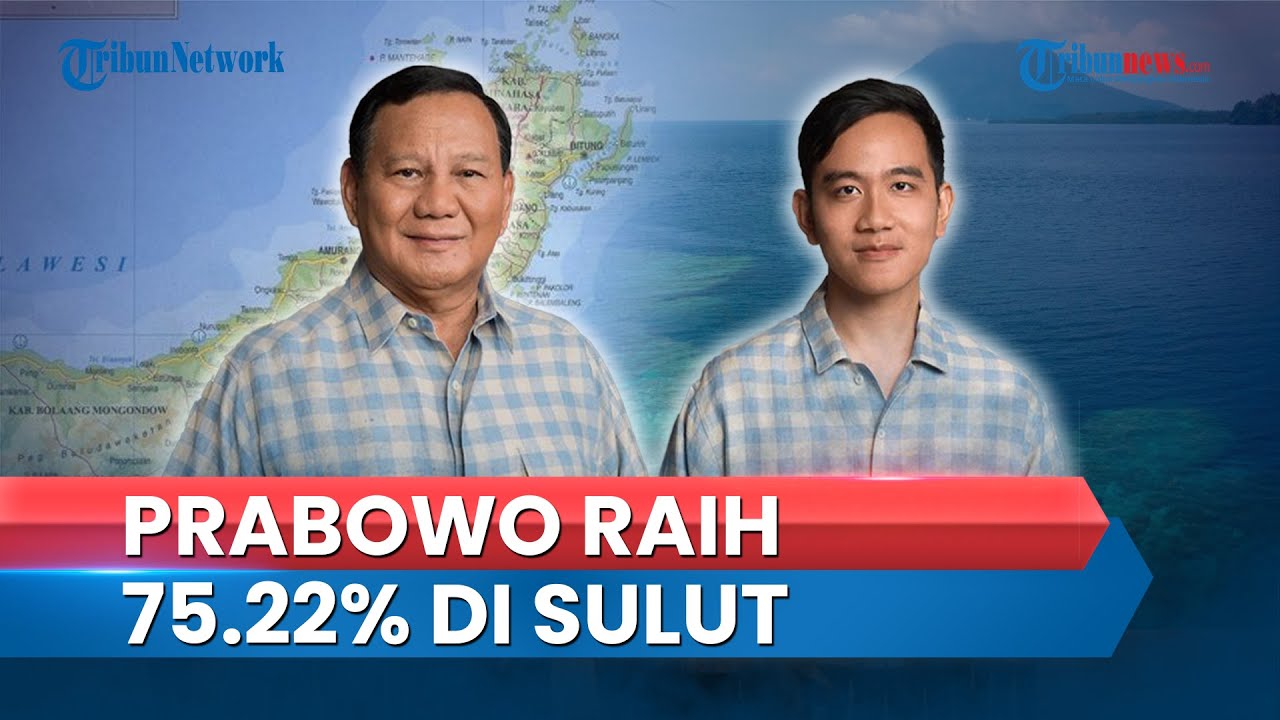 Video: Hasil Real Count Pilpres 2024 di Setiap Provinsi: Prabowo-Gibran Raih 75.22% di Sulawesi ...