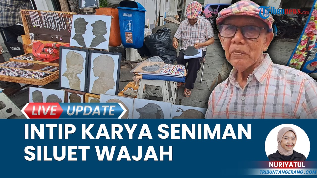 Video: Menengok Karya Basuki Sucipto, Seniman Siluet Wajah di Kota Tua ...