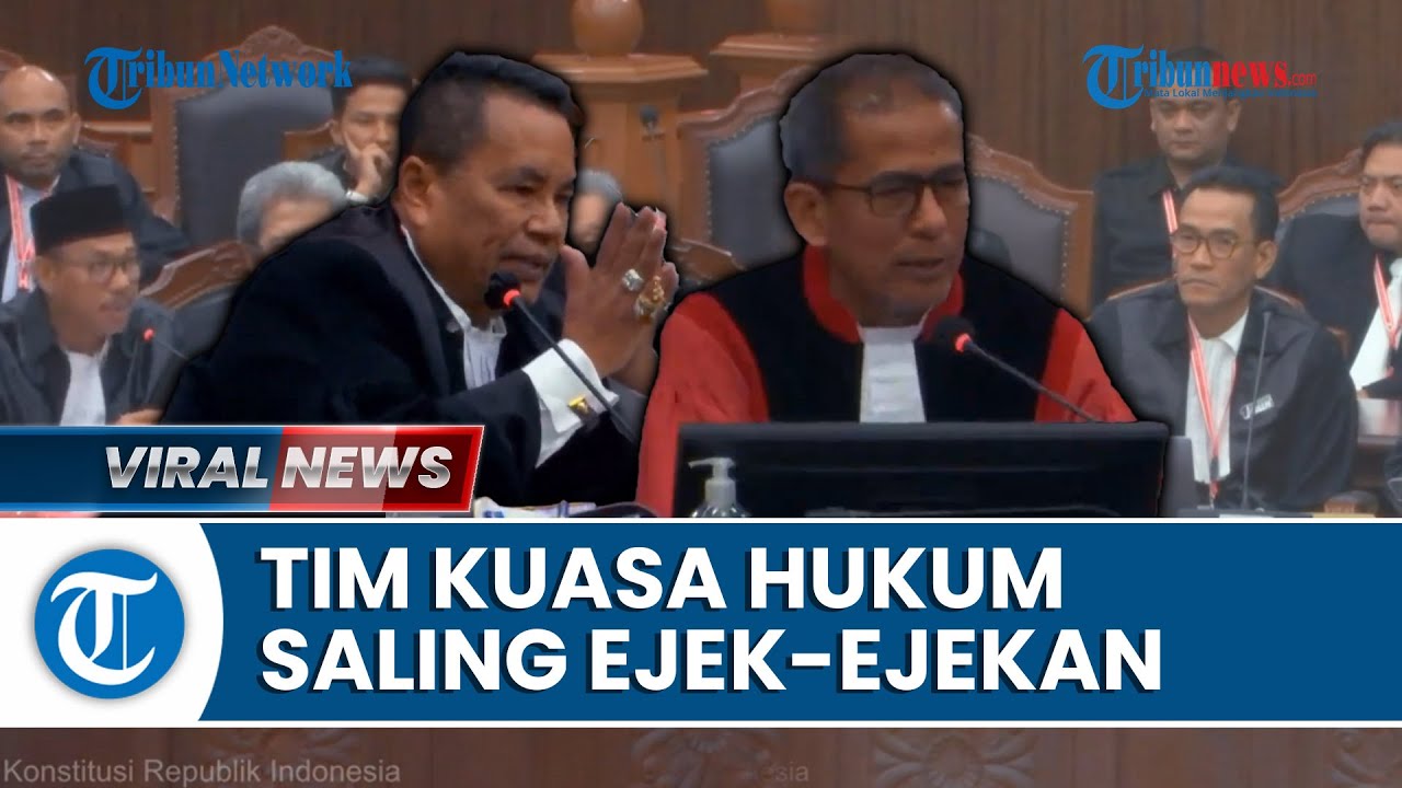 Video: PANAS! Tim Kuasa Hukum 01 Adu Mulut dengan Hotman Paris hingga Hakim Saldi Isra jadi Penengah
