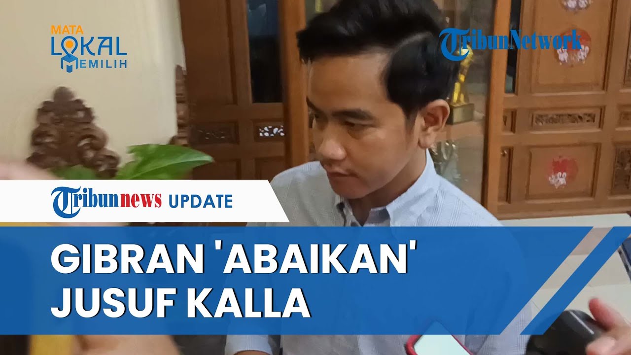 Video: Jadi Wapres Terpilih, Gibran 'Abaikan' Saran Jusuf Kalla soal Mundur dari Walkot Solo ...