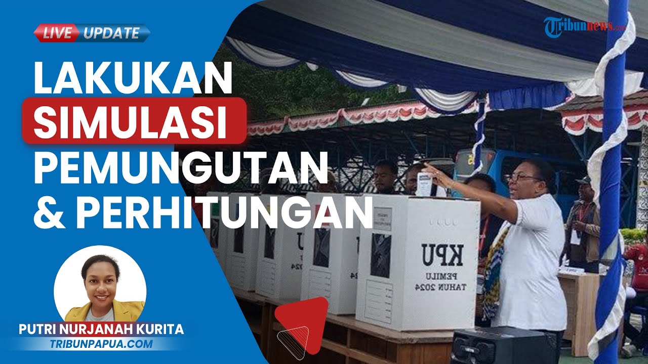 Video: H-19 Pemilu 2024, KPU Kabupaten Jayapura Gelar Simulasi Pemungutan dan Perhitungan Suara