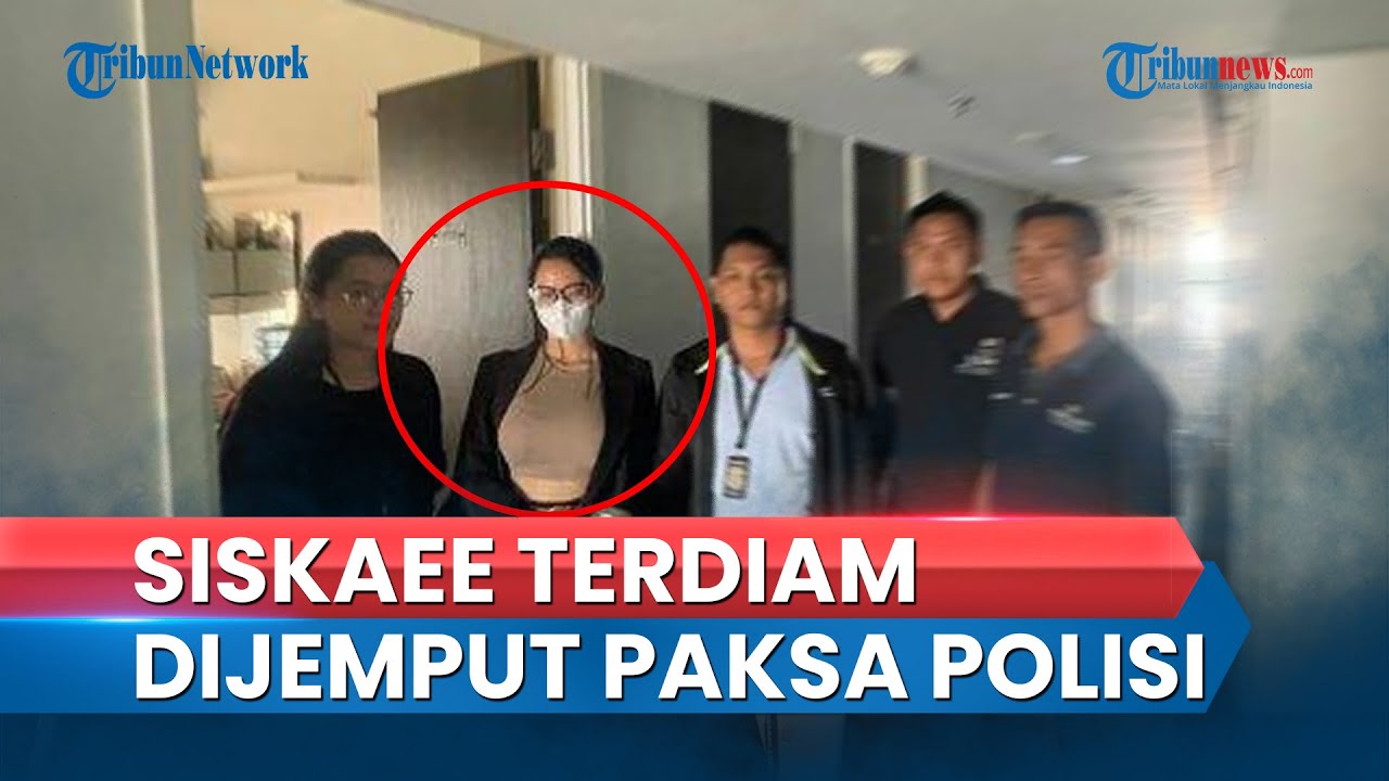 Video: Penampilan Siskaeee saat Dijemput Paksa Polisi di Apartemen di Jogja, Menunduk & Pakai Masker