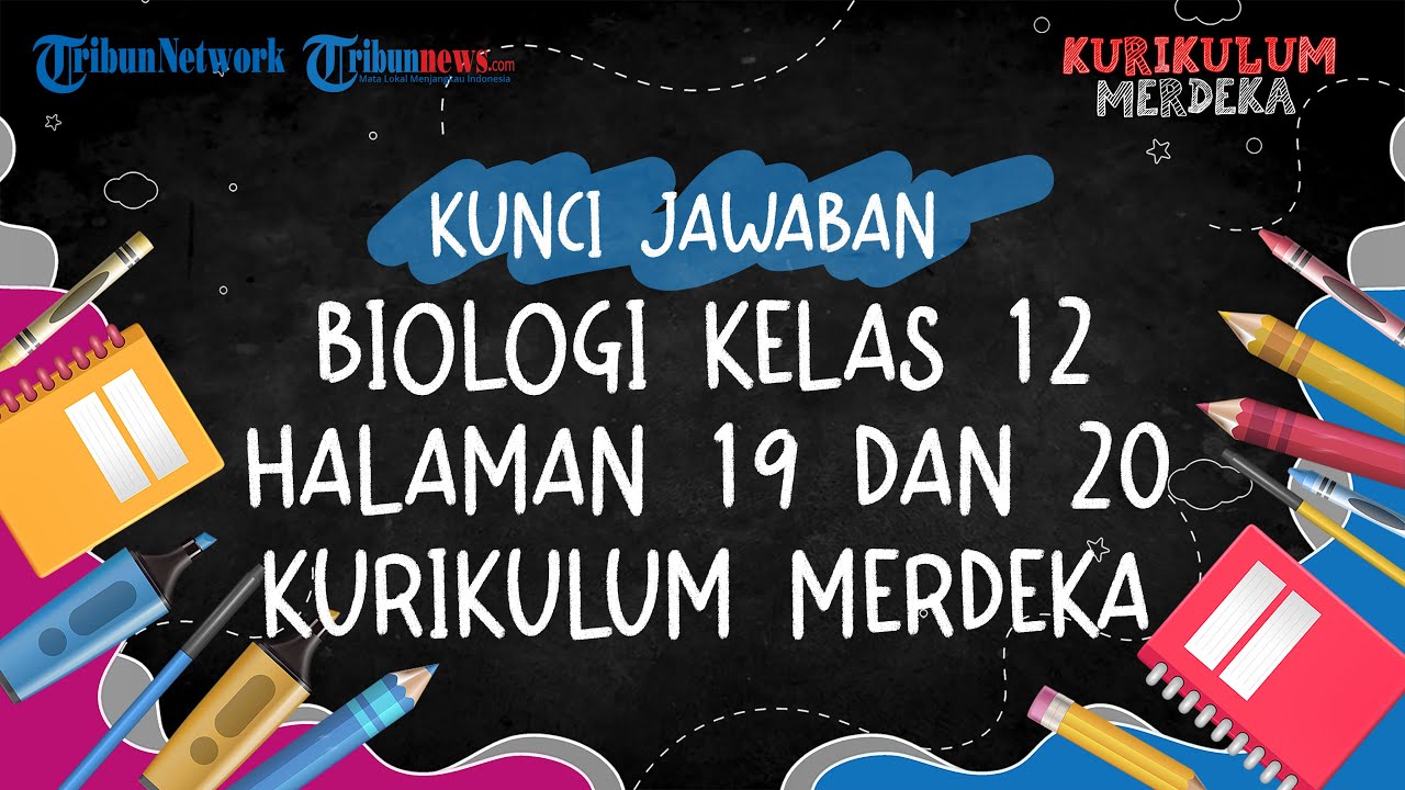 Video: Kunci Jawaban Biologi Kelas 12 Halaman 19 dan 20 Kurikulum ...