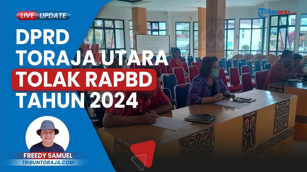 Video: Realisasi Pendapatan Asli Daerah Toraja Jauh dari Target, DPRD Toraja Utara Tolak RAPBD ...