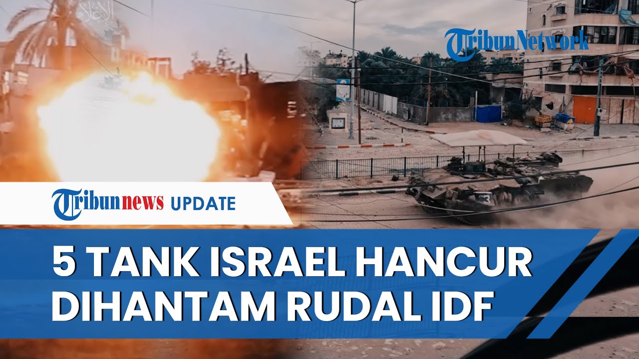 Video: Senjata Makan Tuan! Hamas Ledakkan 5 Tank Israel Pakai Rudal ... Video: Senjata Makan Tuan! Hamas Ledakkan 5 Tank Israel Pakai Rudal ...