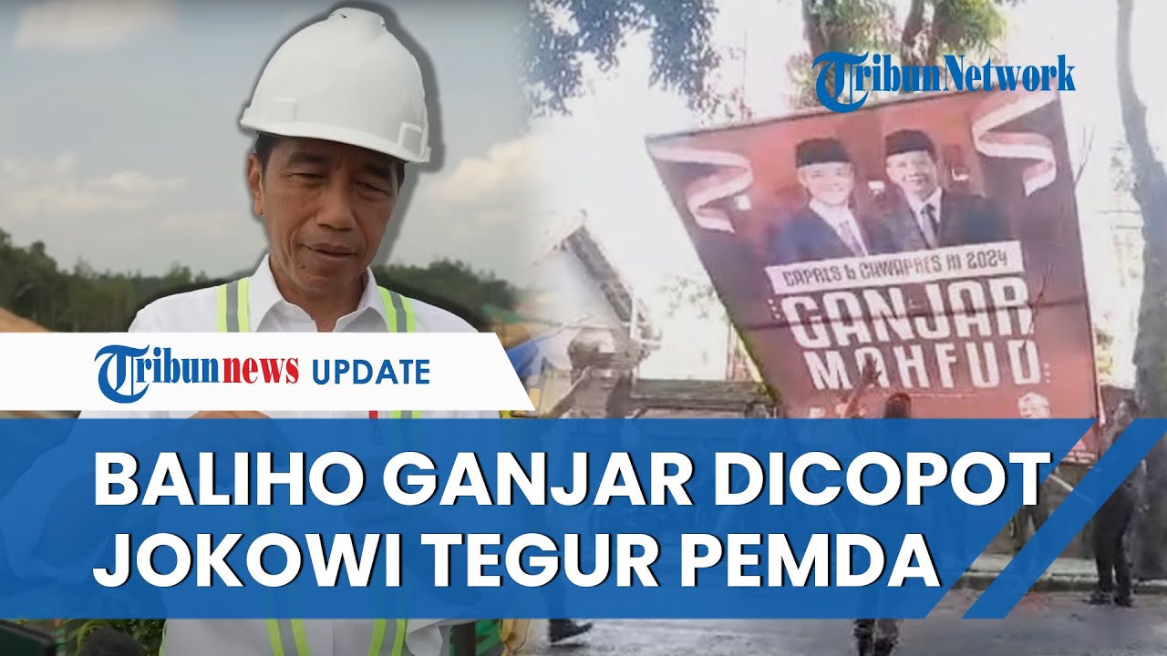 Video: UPDATE 104 Hari Menuju Pilpres 2024: Ganjar Tak Terima Balihonya Dicopot hingga Jokowi ...