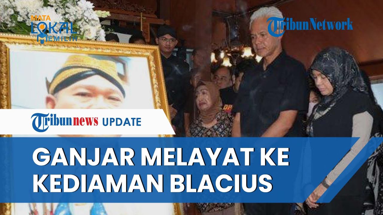 Video: Ganjar Datang ke Rumah Duka Blacius Subono Pemeran Semar di ...