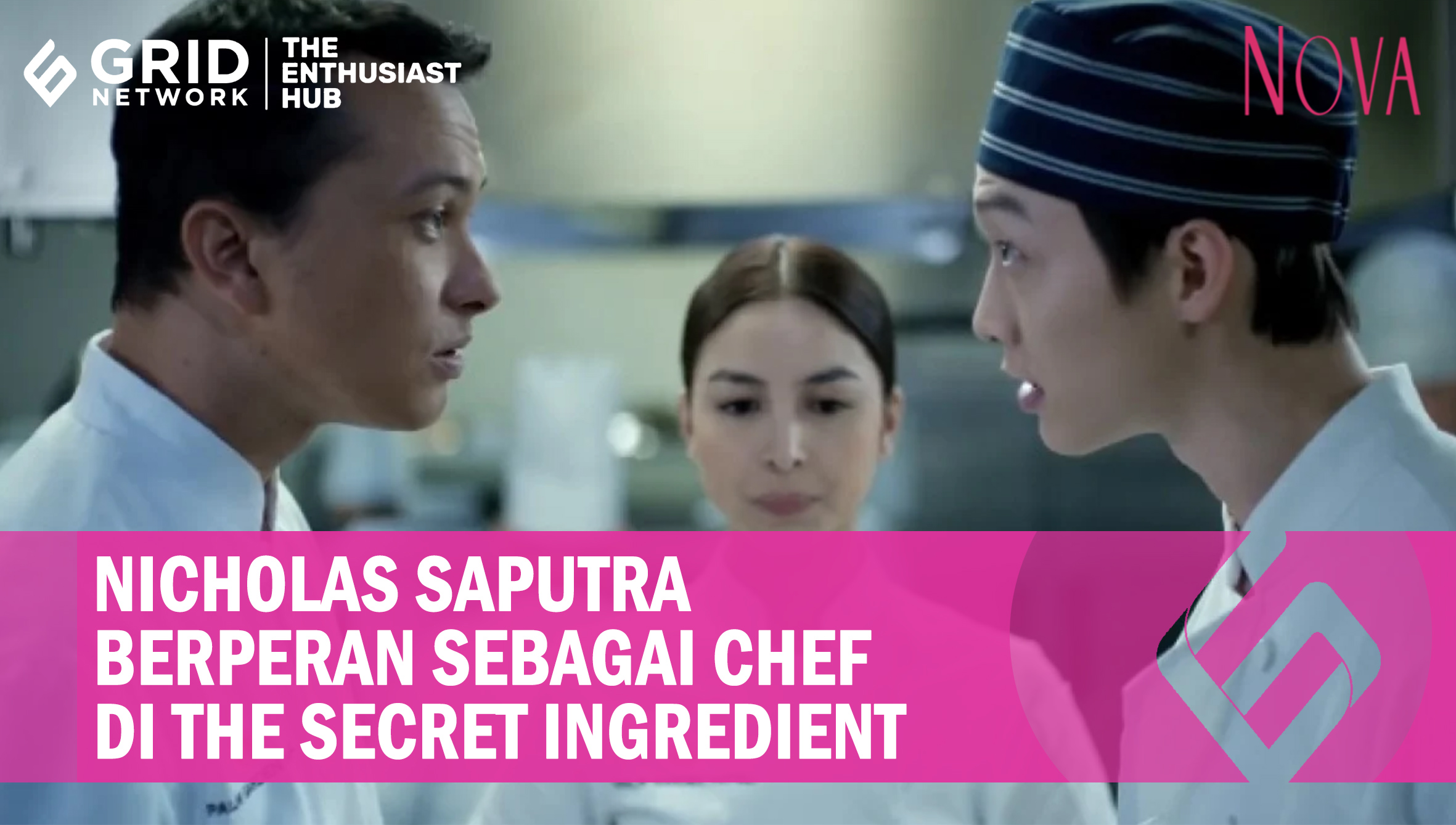 Video: Perankan Tokoh Chef di Series The Secret Ingredient, Ini Kata Nicholas Saputra