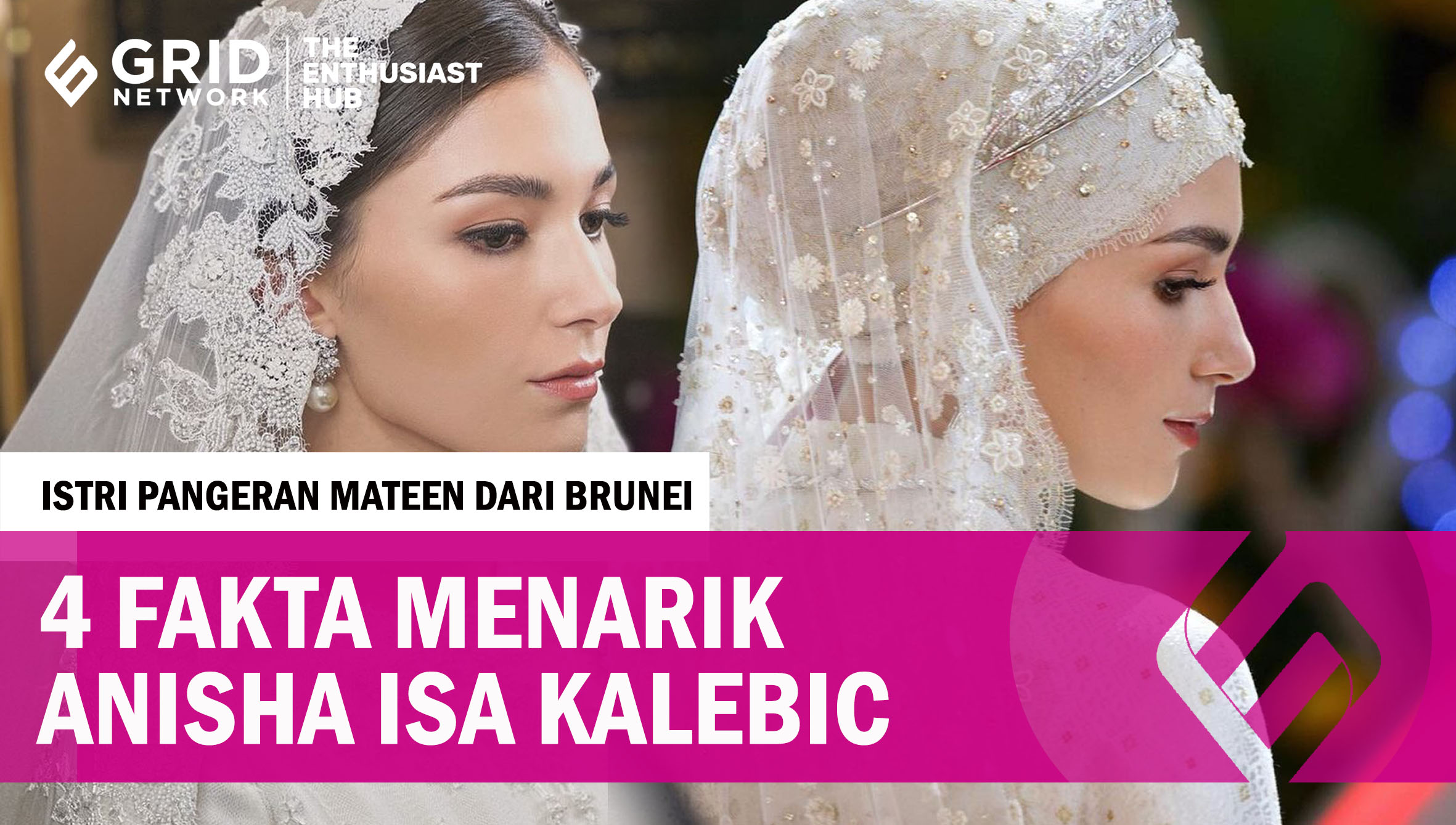 Video: TERKUAK 4 FAKTA ANISHA ISA KALEBIC ISTRI PANGERAN MATEEN DARI ...